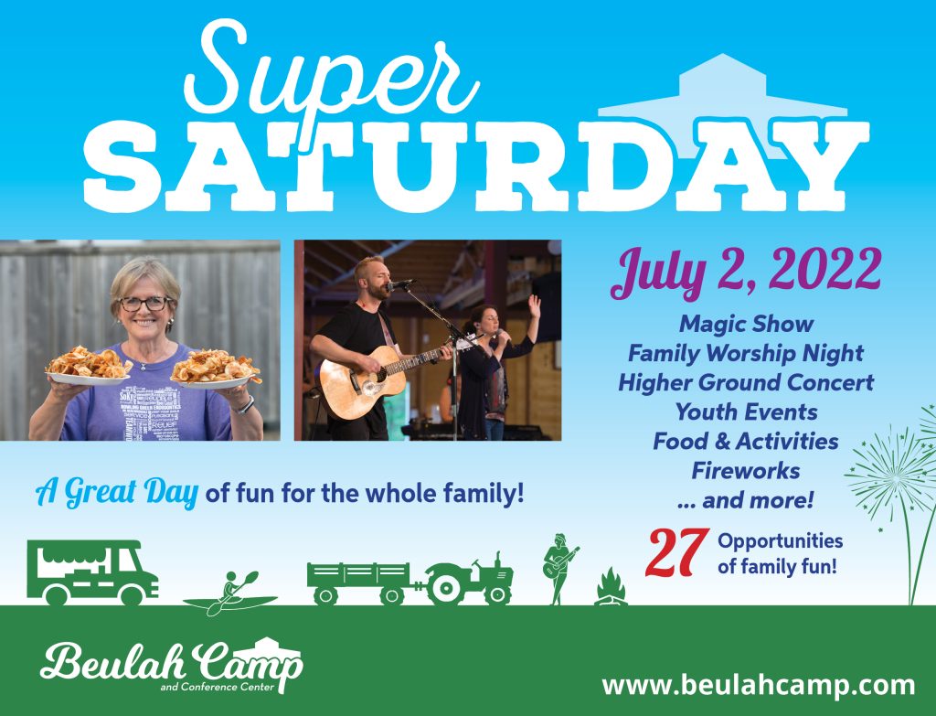 Super Saturday – Beulah Camp and Conference Center